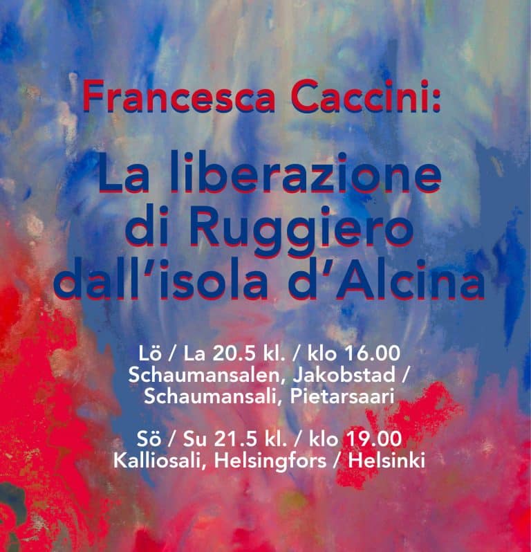 Francesca Caccini: La liberazione di Ruggiero dall’isola d’Alcina ...